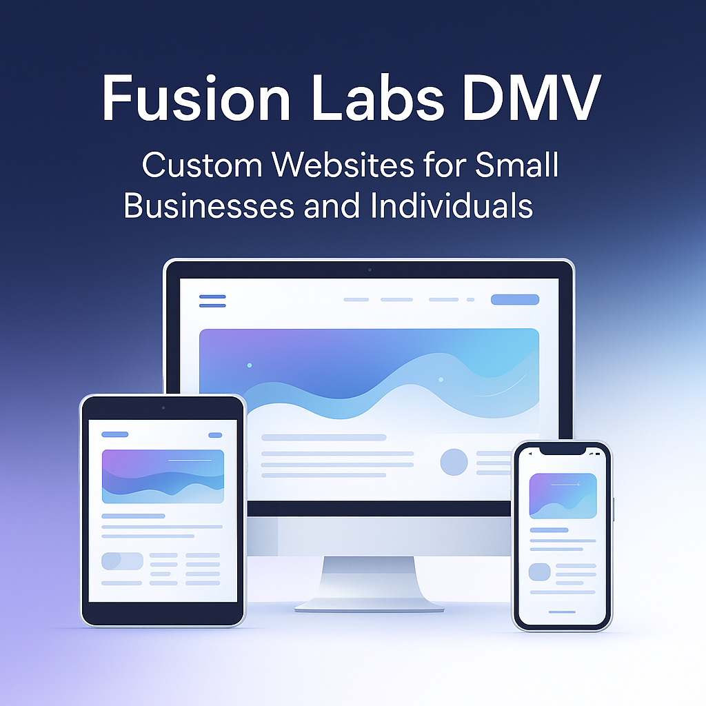 Fusion Labs DMV | Custom Web Development